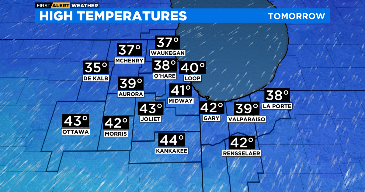 Weather: Temperatures to rise into Saturday morning - CBS Chicago