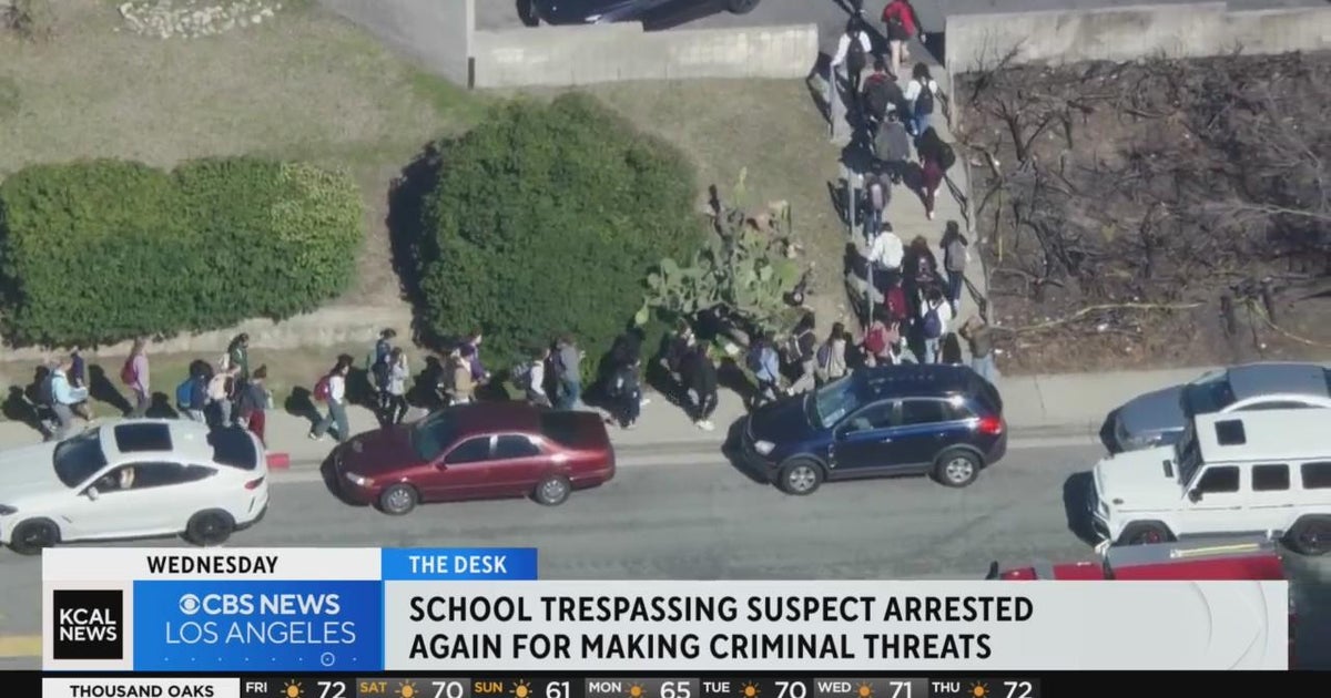 School trespassing suspect arrested again for making criminal threats ...