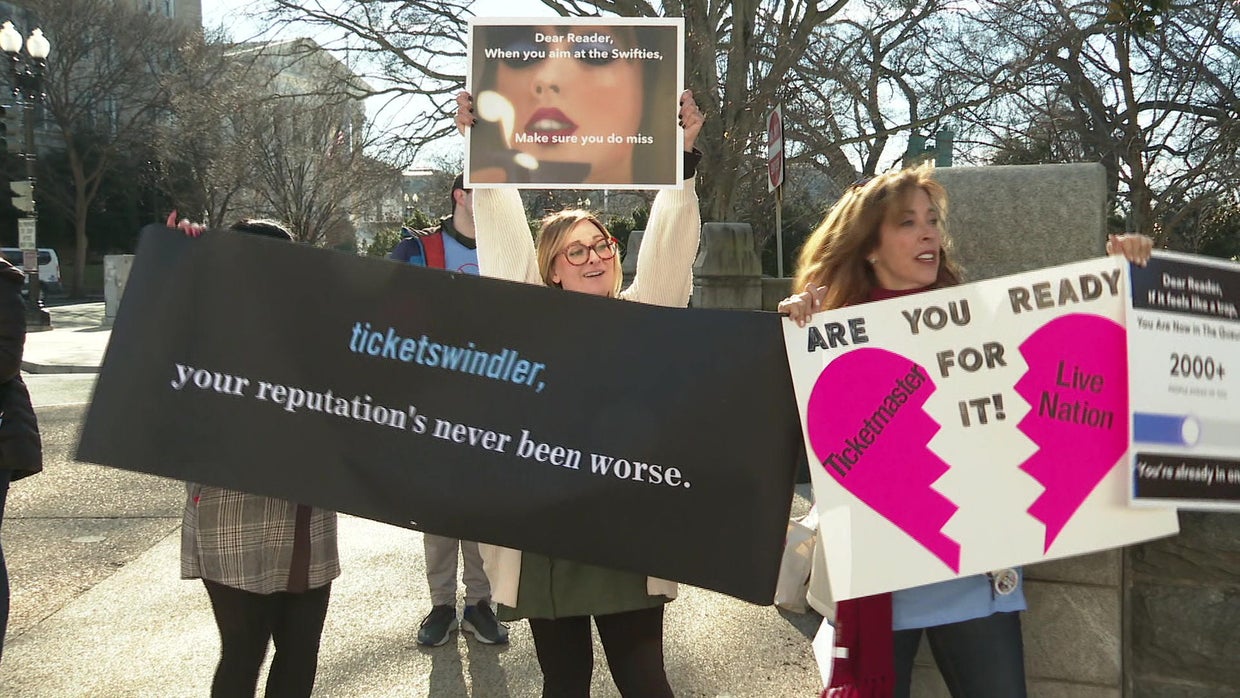 Taylor Swift fans, and Congress, take on Ticketmaster - CBS News
