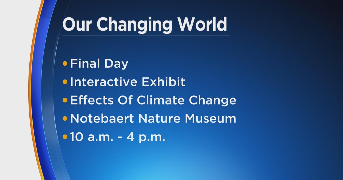 'Our Changing World' at Peggy Notebaert Nature Museum ends Sunday - CBS ...