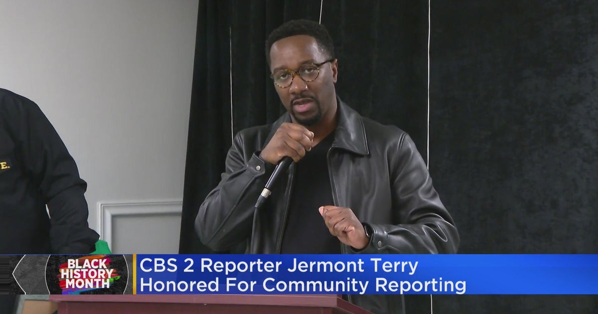 CBS 2 Reporter Jermont Terry honored for community reporting - CBS Chicago