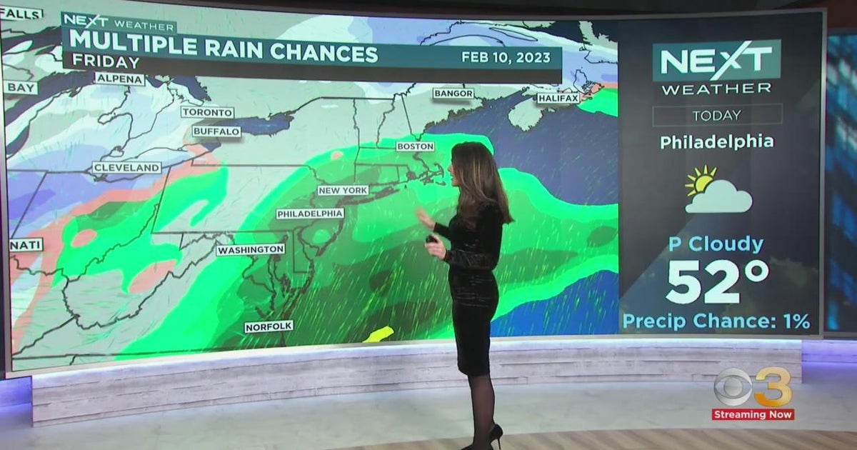 NEXT Weather: Weekday warmup - CBS Philadelphia