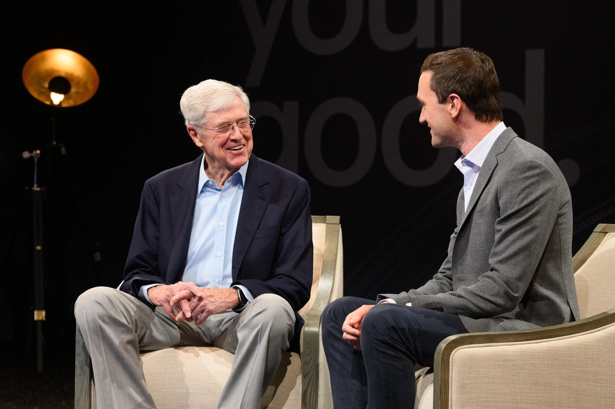 Koch-backed group plans to help Trump's GOP rivals in 2024 - CBS News
