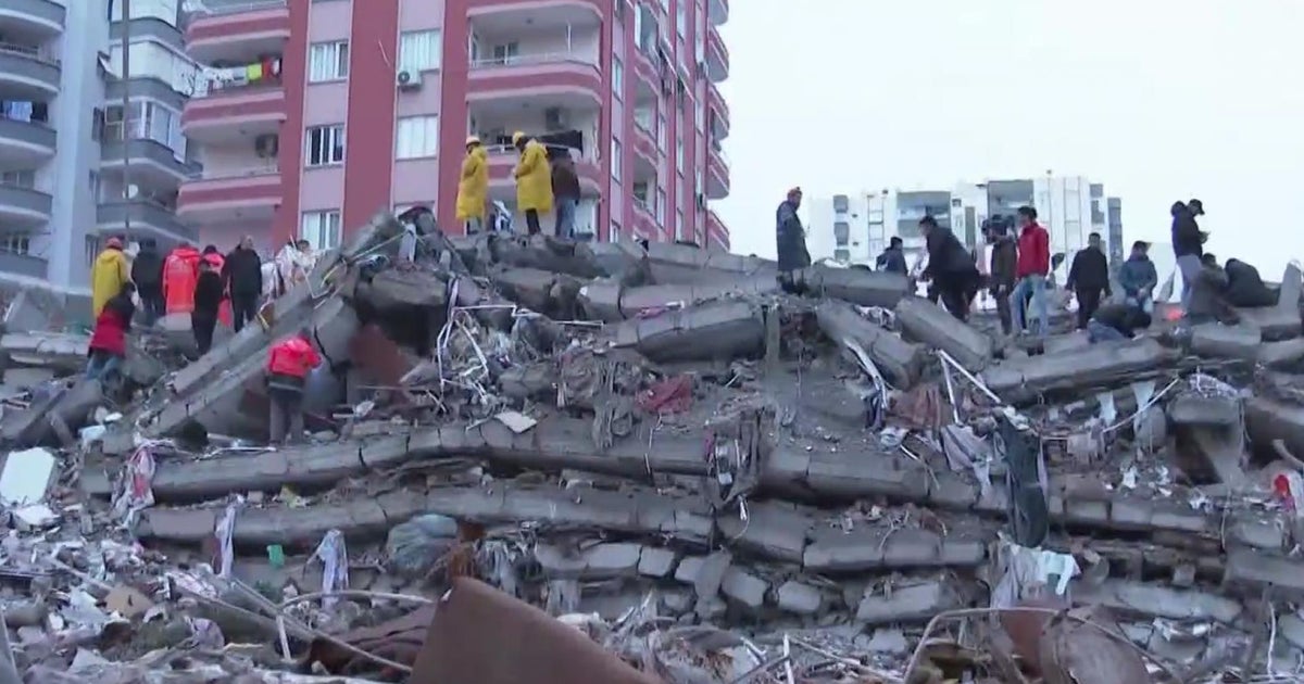 Thousands killed after major earthquake in Turkey - CBS Chicago