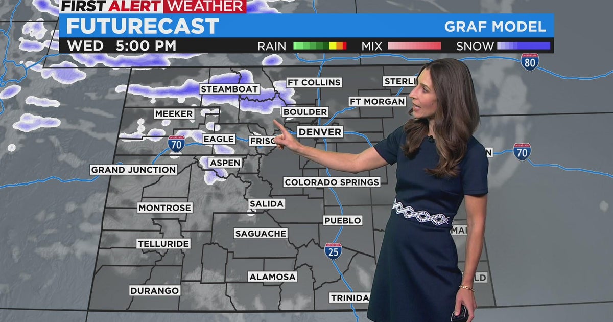 Sunny with temperatures near normal before the next storm system - CBS ...