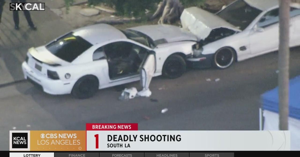 Carson tow-yard shooting ends in South L.A. crash: LASD - CBS Los Angeles
