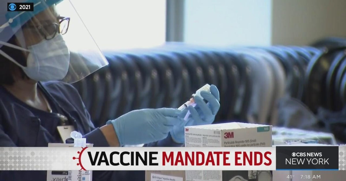 NYC ending COVID vaccine mandate: What it means - CBS New York