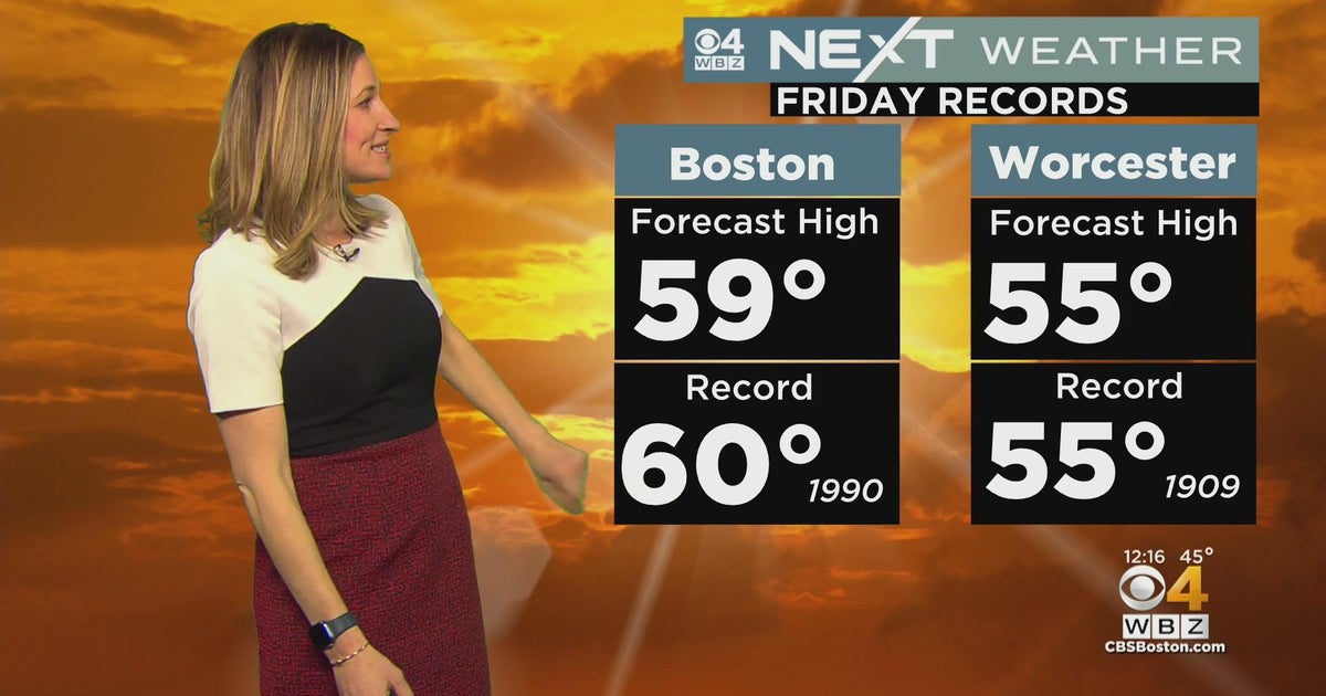 Next Weather Wbz Midday Forecast For February 8 Cbs Boston