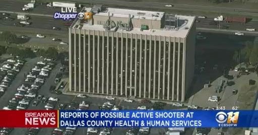 Police respond to possible active shooter at Dallas County HHS building ...