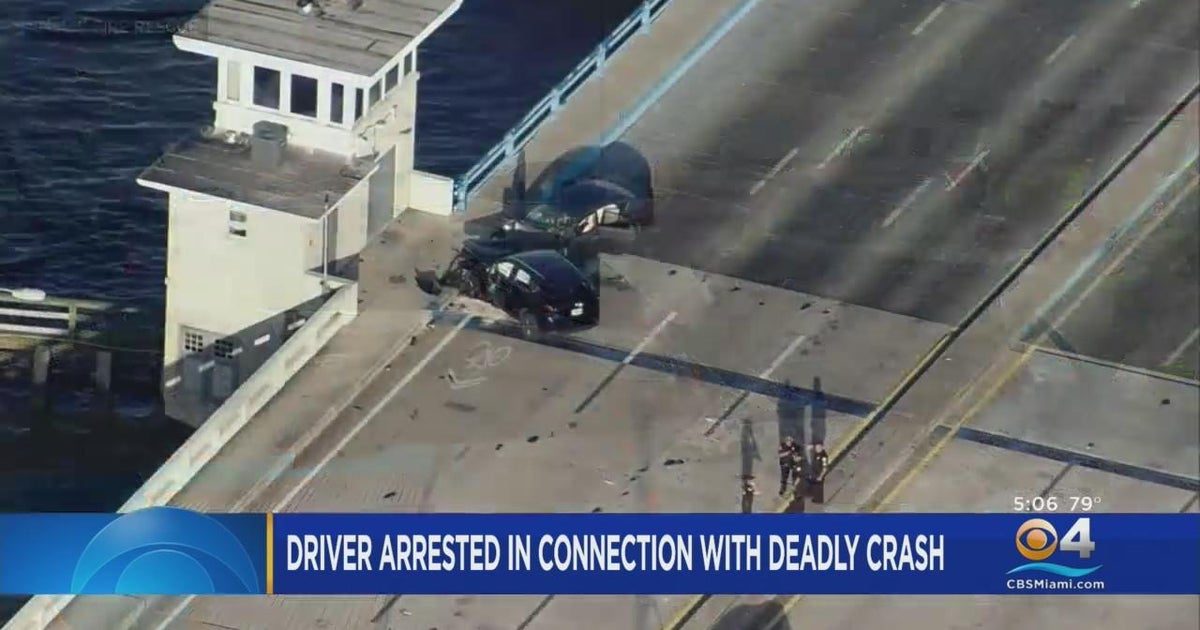 Arrest made in fatal 79th Street Causeway crash - CBS Miami