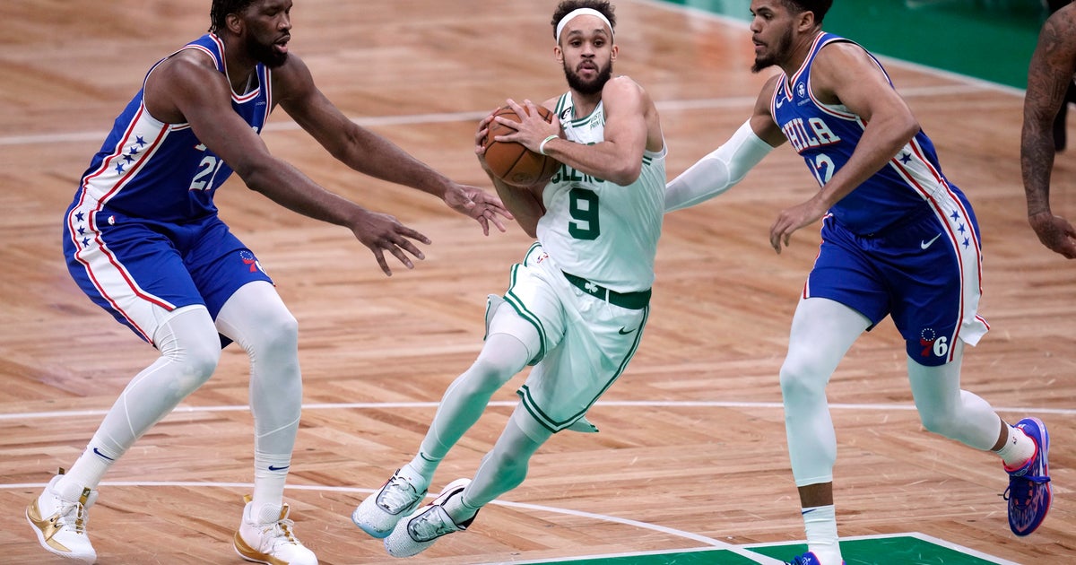 Celtics Lose Jaylen Brown Hold On To Beat Sixers 106 99 Cbs Philadelphia