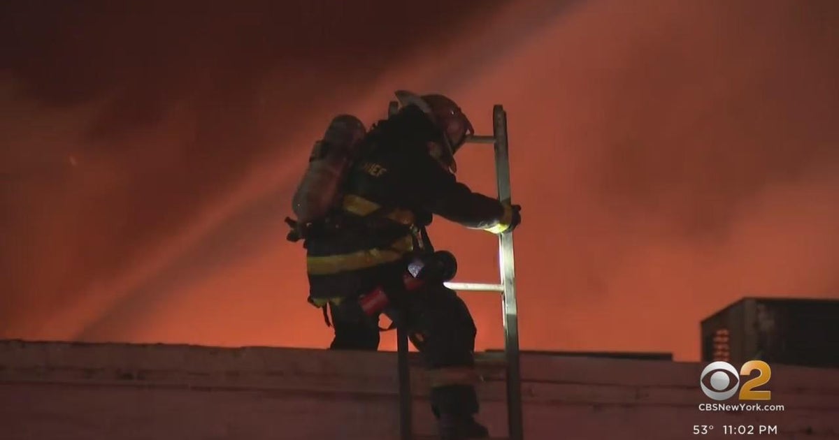 Bronx grocery store destroyed in fire - CBS New York