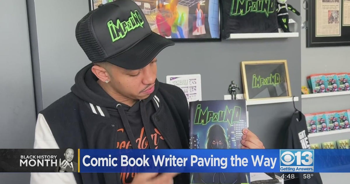Black comic book creator is leading the way for local artists - CBS ...