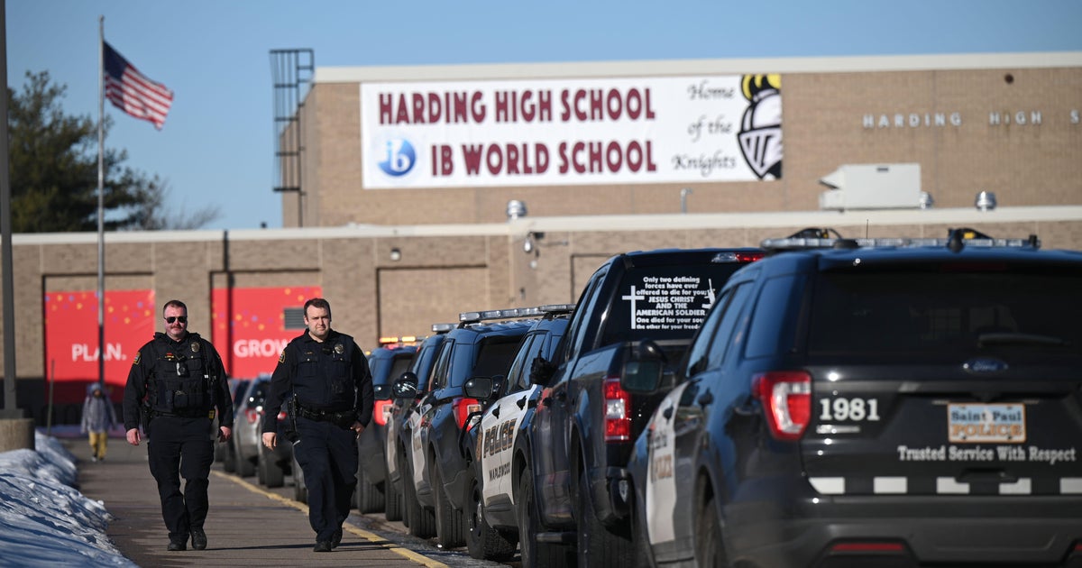 Harding High School stabbing: 15-year-old boy killed in St. Paul, Minnesota - CBS News