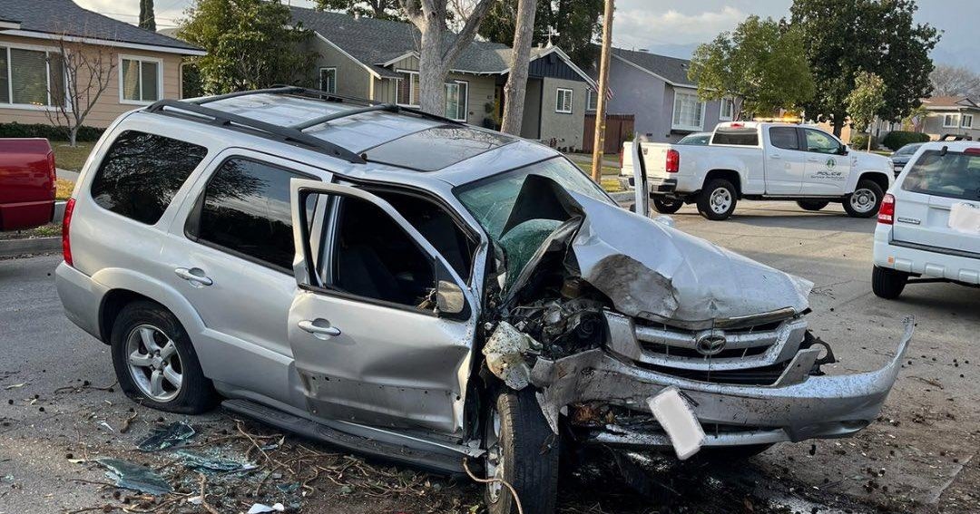 Road Rage Suspect Arrested Following Crash In Upland Cbs Los Angeles