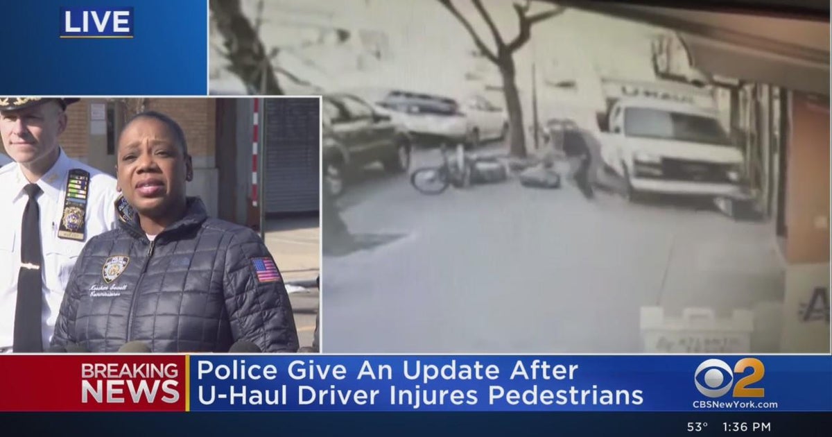 Nypd Briefing After U Haul Truck Strikes Pedestrians In Brooklyn Cbs