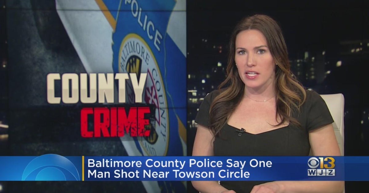 One injured in shooting near Towson Circle - CBS Baltimore
