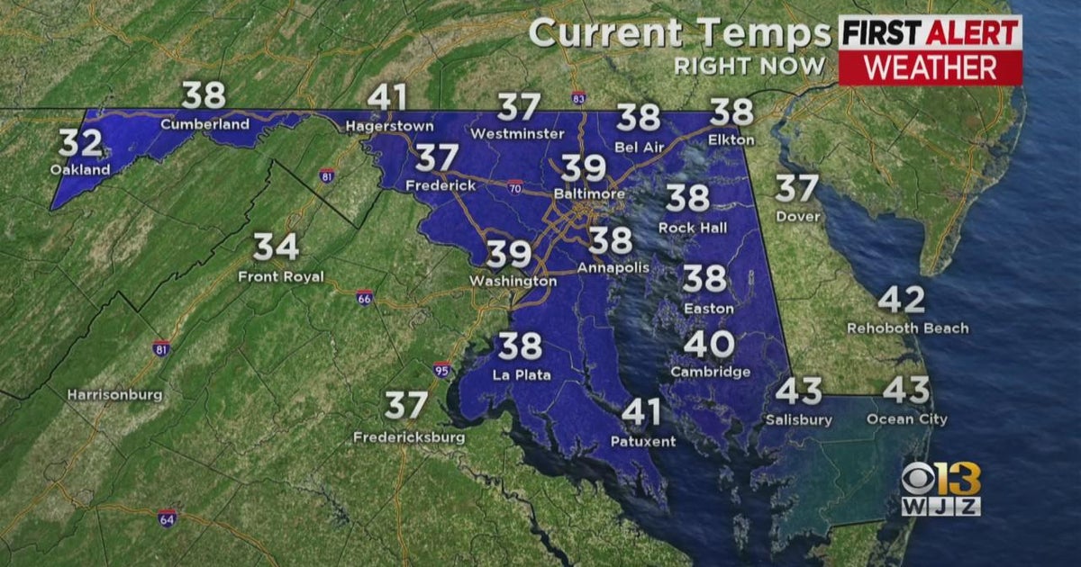 Meteorologist Abigail Degler has your Sunday night forecast - CBS Baltimore