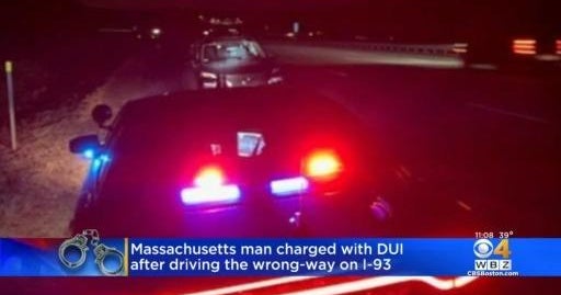 Massachusetts man accused of DUI after driving on the wrong side of I ...