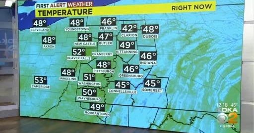 KDKA-TV Afternoon Forecast (2/13) - CBS Pittsburgh