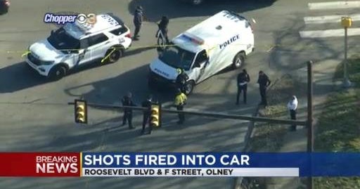BREAKING: Shots fired into car on Roosevelt Boulevard - CBS Philadelphia