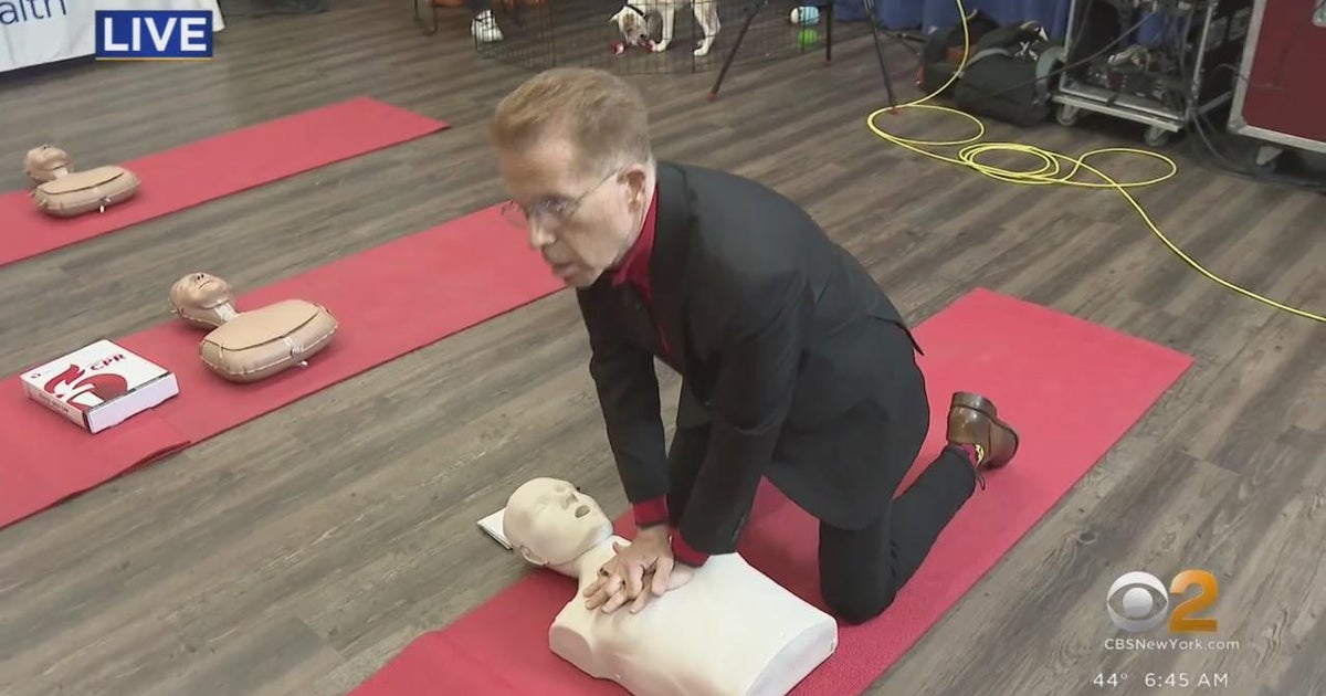 Love your heart: How to do hands-only CPR - CBS New York
