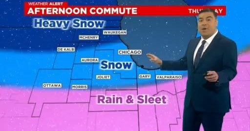 Chicago First Alert Weather: Snow for Thursday - CBS Chicago