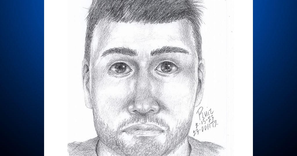 Suspect Sketch Released In Gray Whale Beach Sexual Assault Cbs San