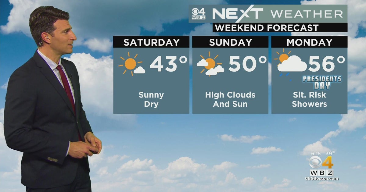 Next Weather: WBZ Evening Forecast For February 17 - CBS Boston