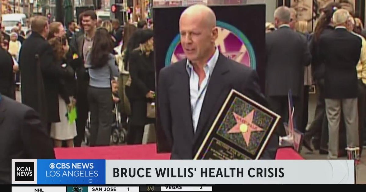 Bruce Willis diagnosed with frontotemporal dementia, family says - CBS ...