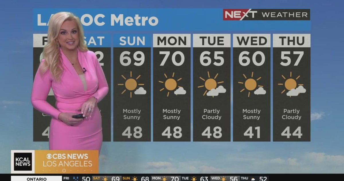 Alissa Carlson's Weather Forecast (Feb. 17) - CBS Los Angeles