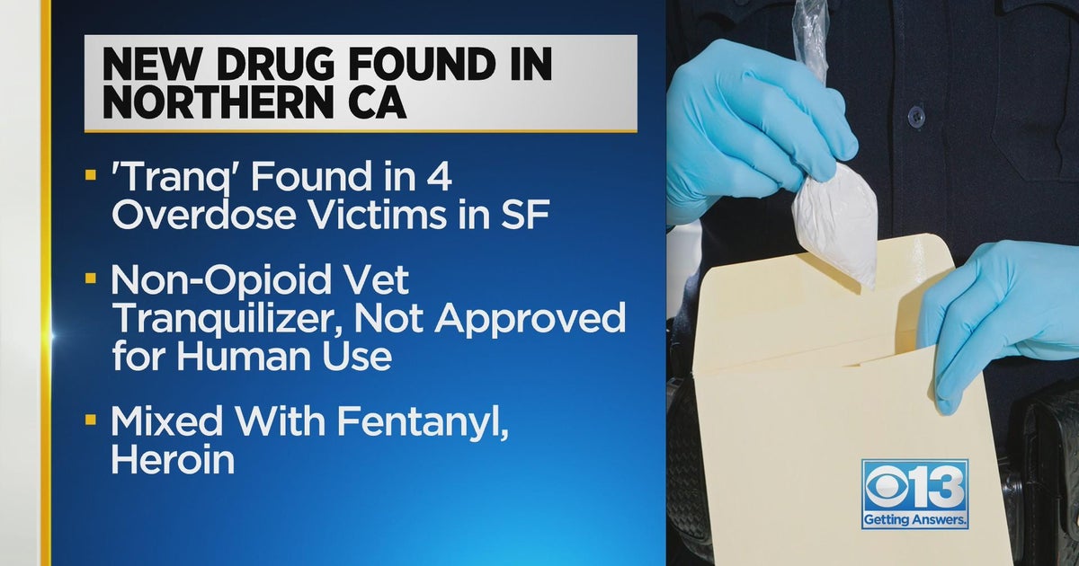 San Francisco police warning of dangerous drug "tranq" - CBS Sacramento