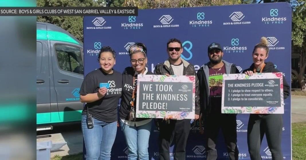 A Boys & Girls Club starts Kindness is Free campaign, hoping to spread ...