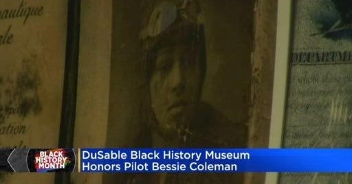 DuSable Black History Museum honors pilot Bessie Coleman - CBS Chicago
