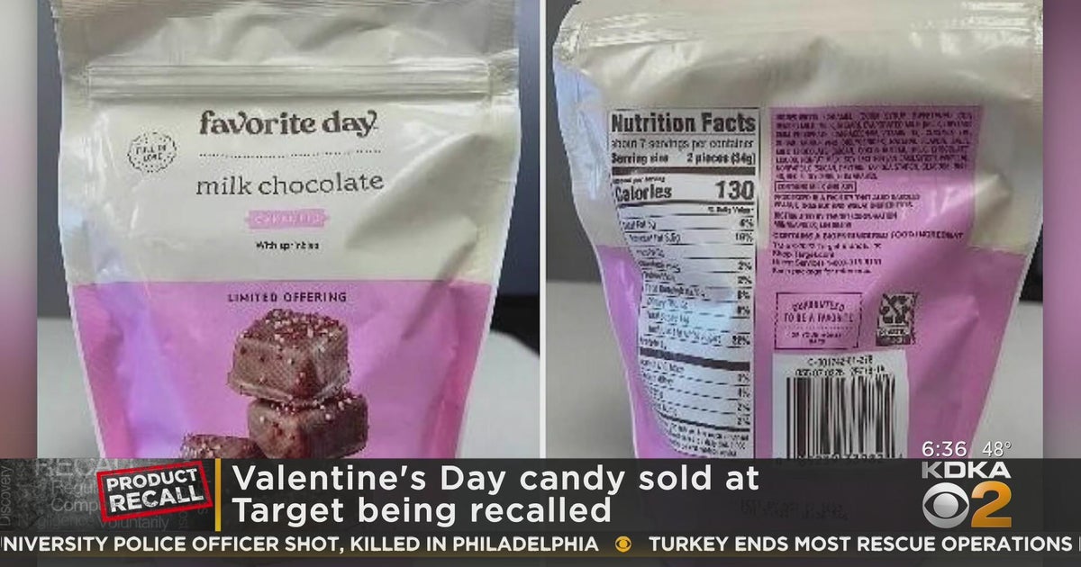 Target recalls chocolate candies due to undeclared allergens - CBS ...