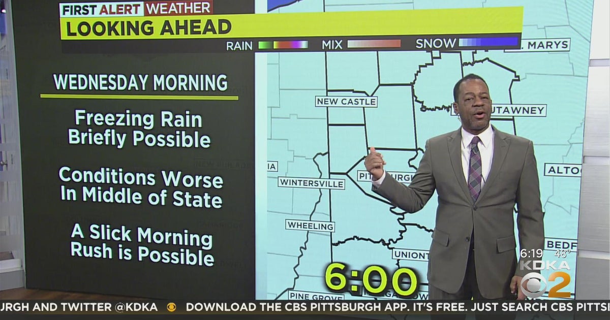 KDKA-TV Morning Forecast (2/20) - CBS Pittsburgh