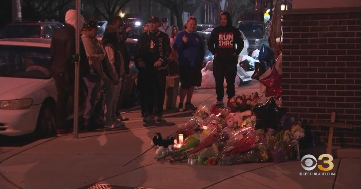 Temple students, police remember fallen officer Chris Fitzgerald - CBS ...