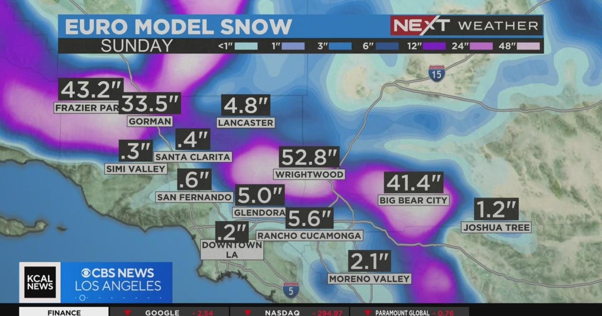 Evelyn Taft's Overnight Weather Forecast (Feb. 21) - CBS Los Angeles