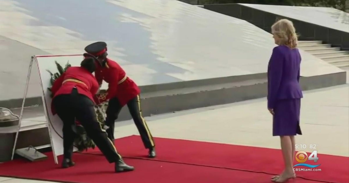 First Lady kicks off Africa trip - CBS Miami
