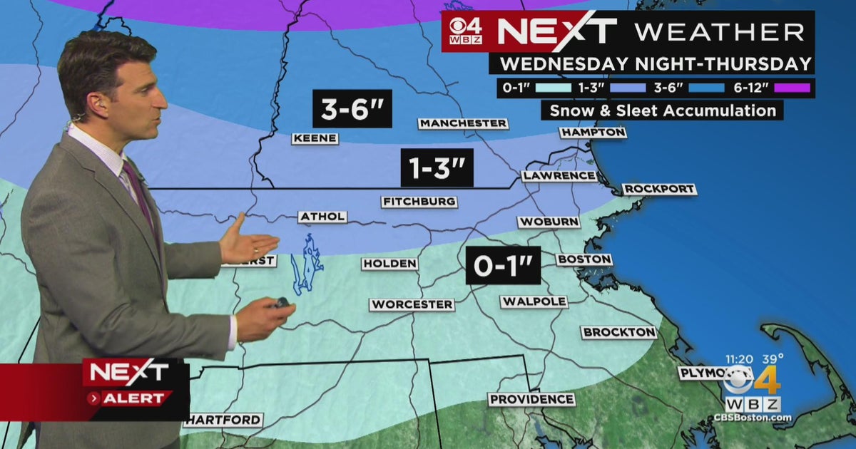 Next Weather Wbz Update Cbs Boston