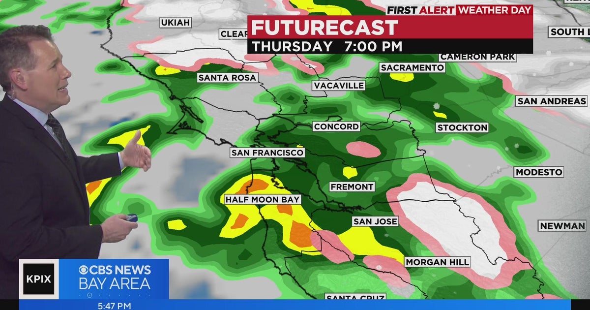 Tuesday Night First Alert Weather Forecast With Paul Heggen Cbs San