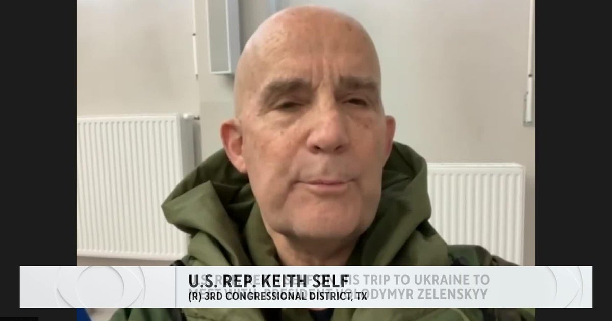 U.S. Rep. Keith Self on his visit to Ukraine - CBS Texas
