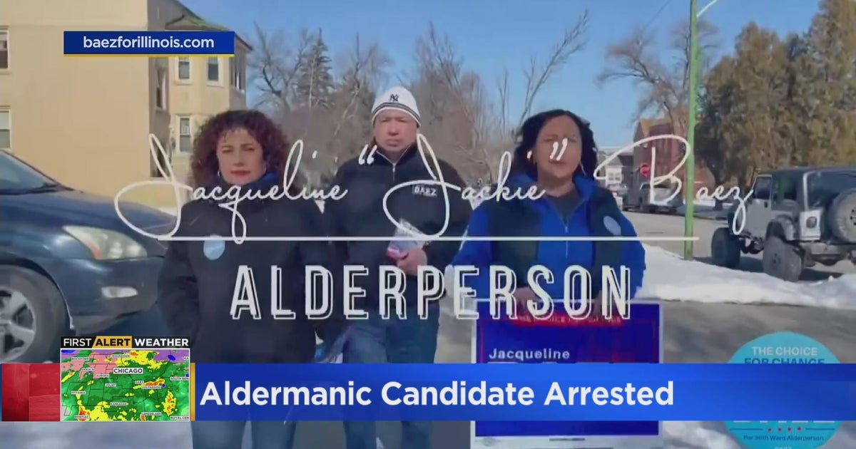 36th Ward aldermanic candidate arrested - CBS Chicago