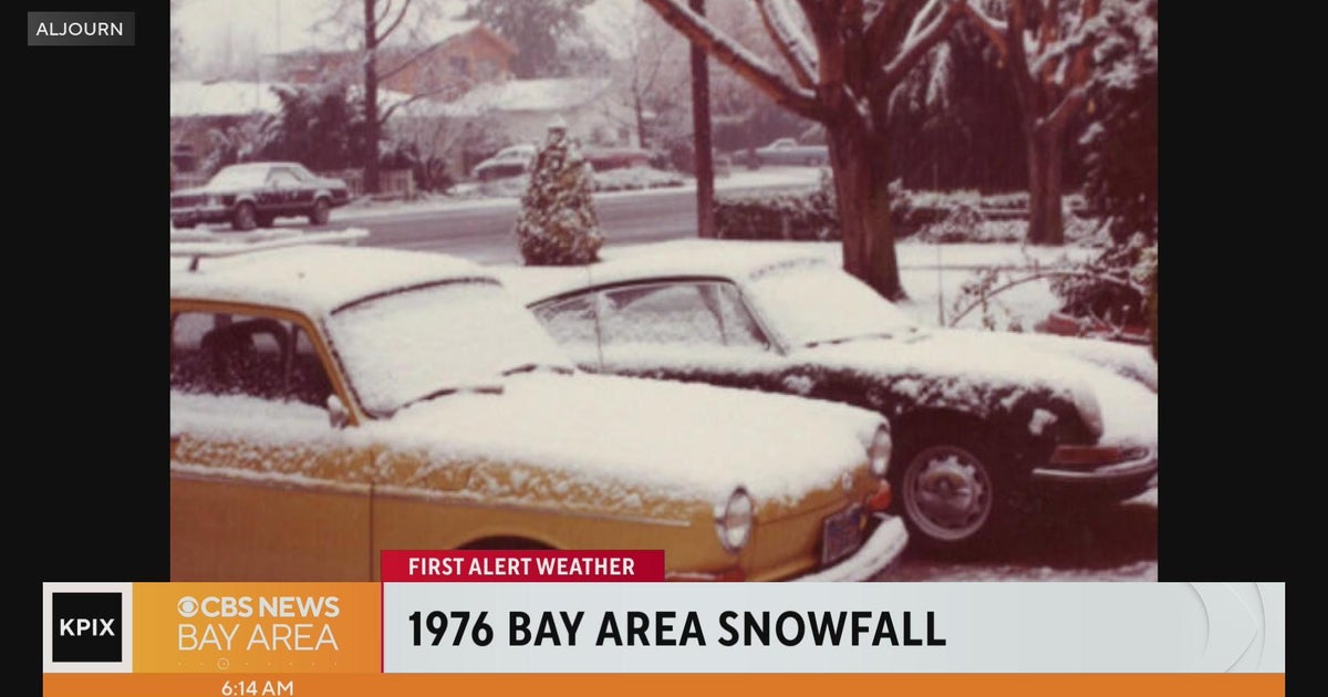 Remembering Bay Area snow storms in the past - CBS San Francisco