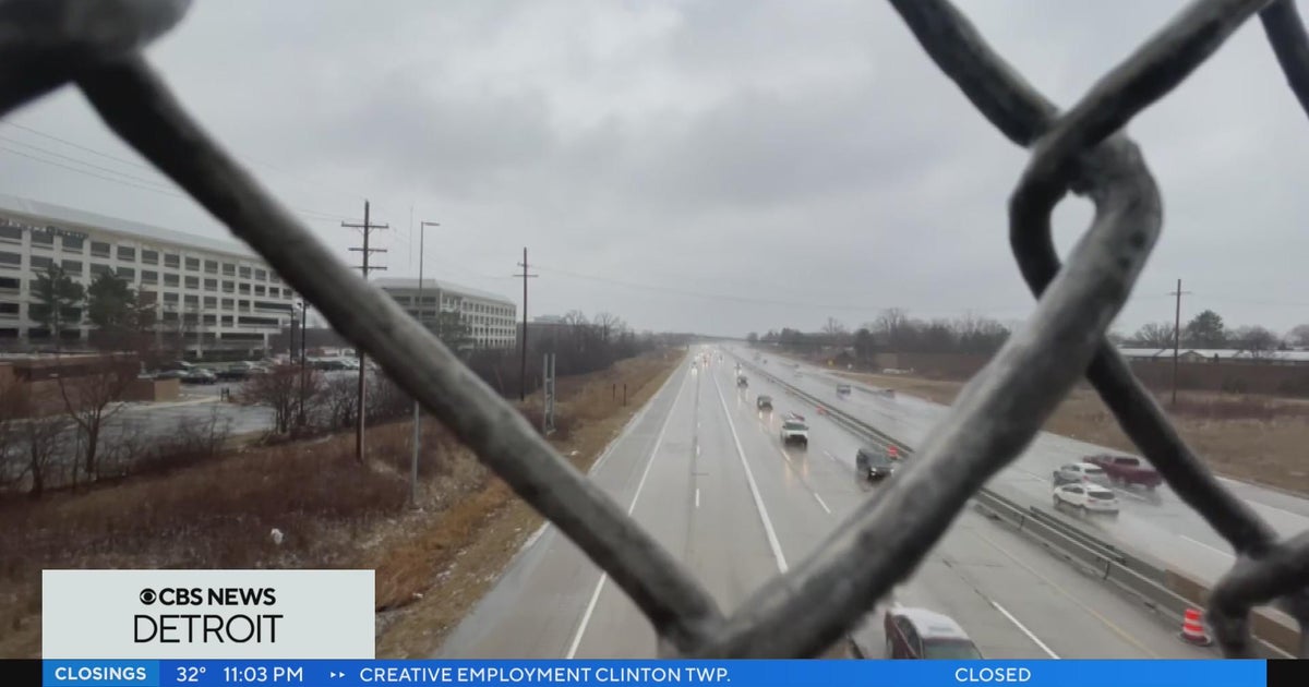 Ice storm impacts Michigan drivers - CBS Detroit