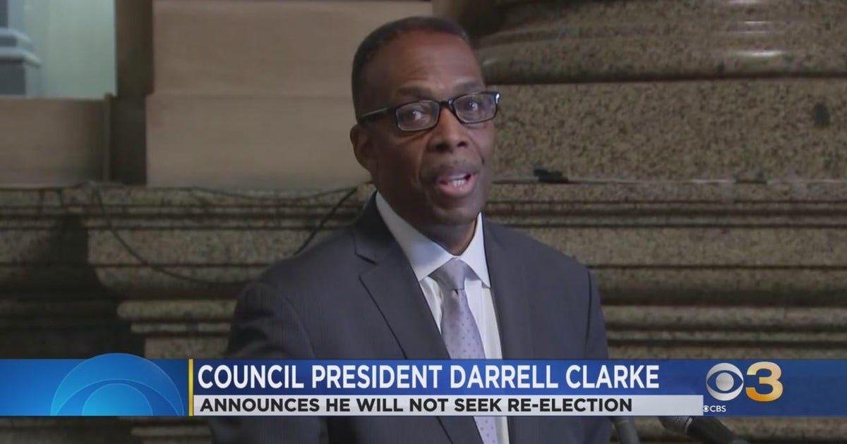 Darrell Clarke says he won't seek re-election to Philadelphia council ...