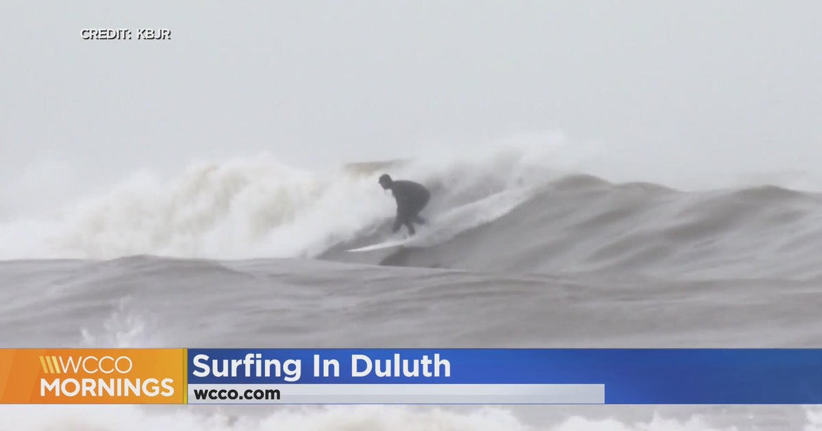 Only in Minnesota: Surfing near Duluth - CBS Minnesota