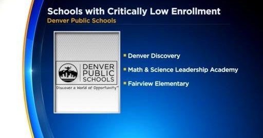 Denver Public Schools to consider future of schools with low enrollment amid budget shortfall ...