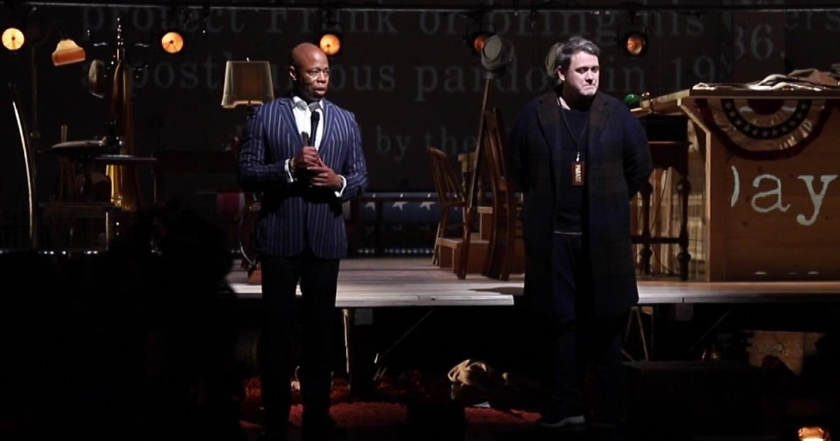 Mayor Eric Adams shows support for Broadway musical "Parade" after ...
