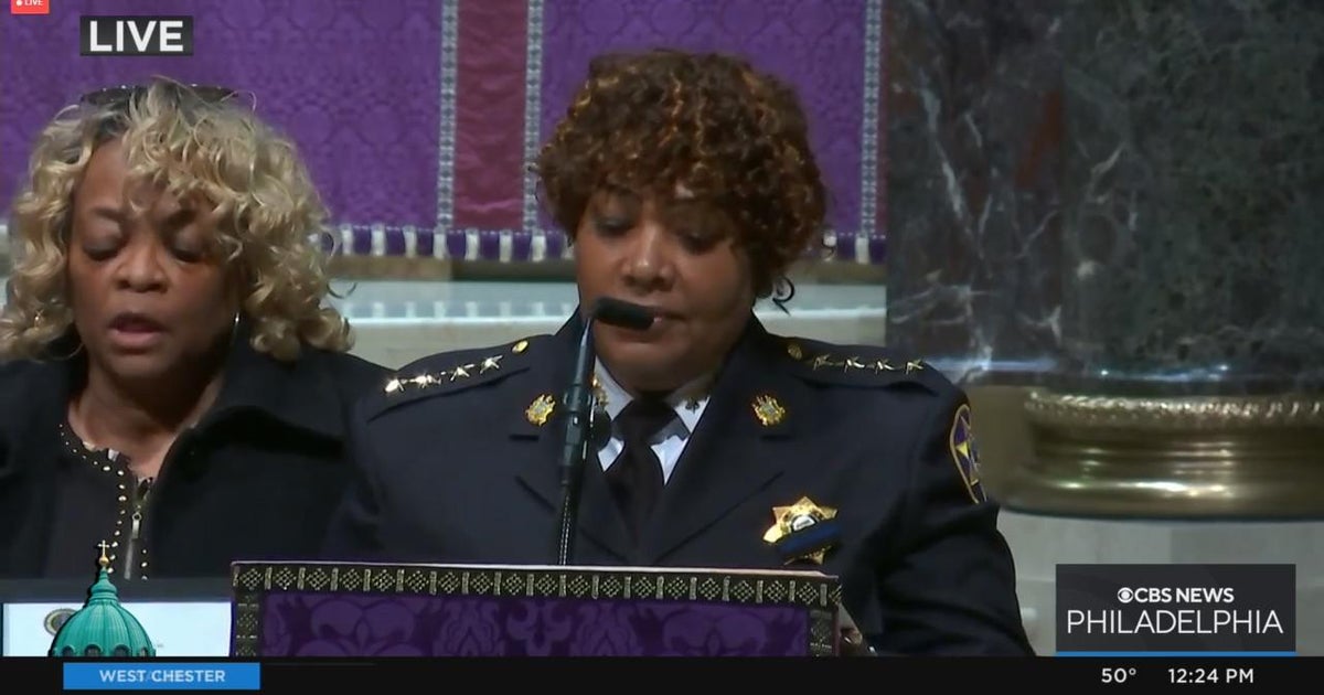 Sheriff Rochelle Bilal reads Resolution to the Family at Officer Chris ...